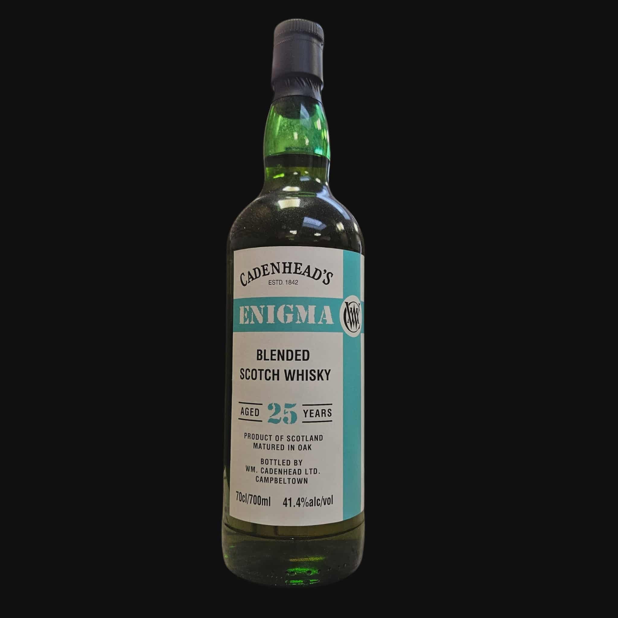 Cadenhead's Enigma Blended Scotch Whiskey Aged 25 Years 41.4% (2025 ...